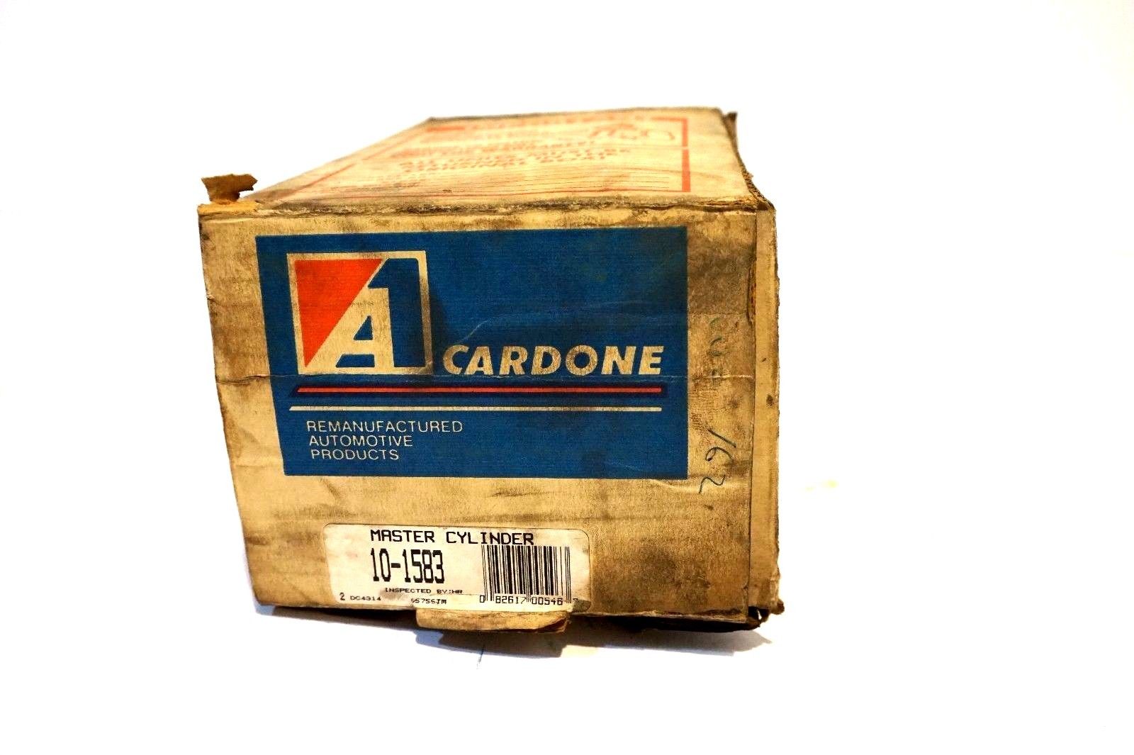 REFURBISHED A CARDONE 10-1583 MASTER CYLINDER 101583 - SB Industrial ...