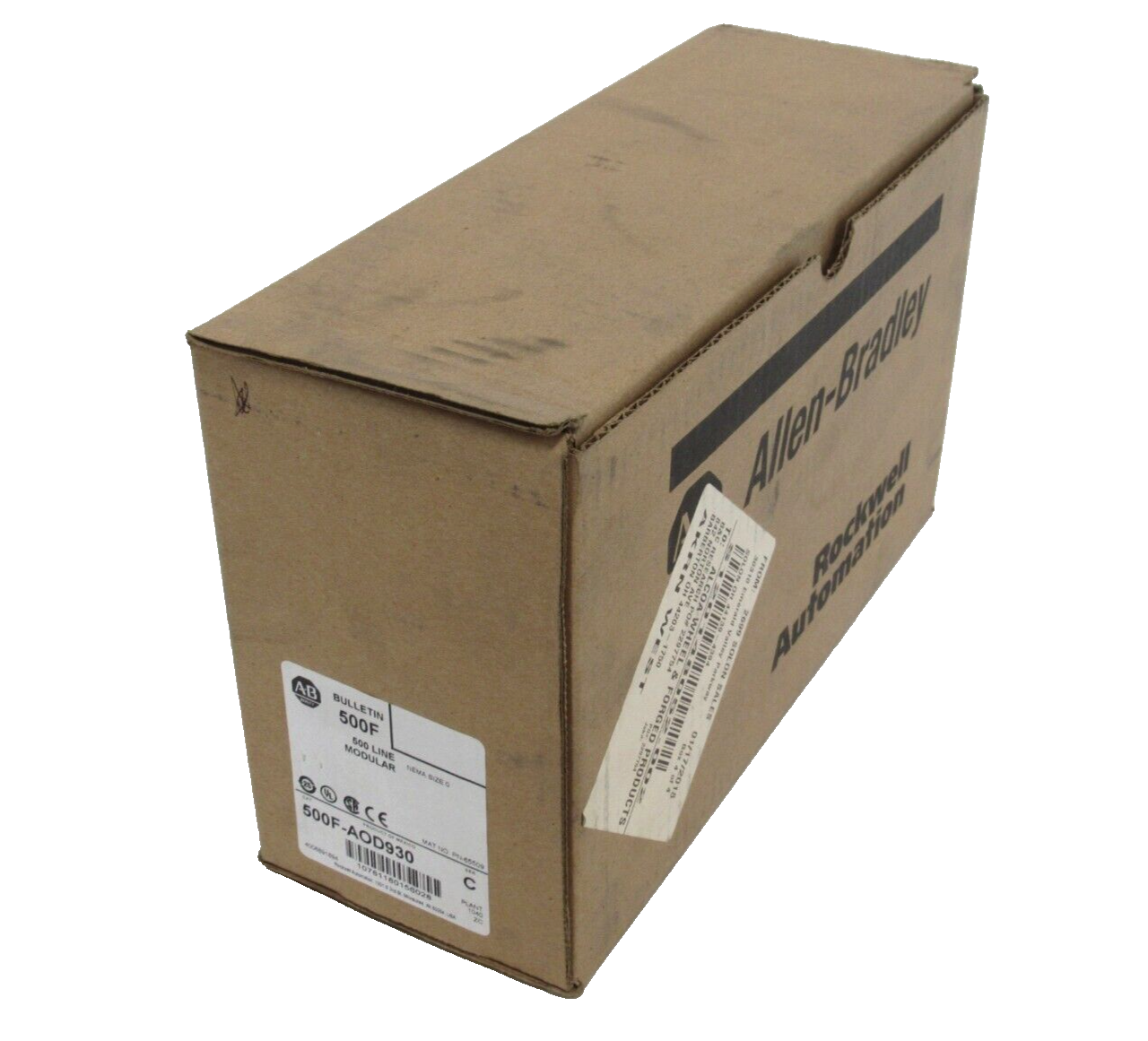 ALLEN BRADLEY 500F-AOD930 STARTER SIZE 0 SER.C 500FAOD930 NEW SURPLUS ...