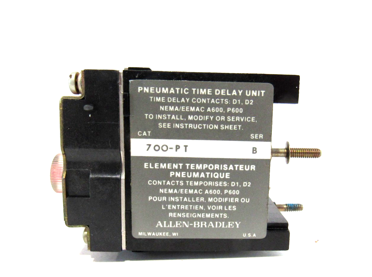 ALLEN BRADLEY 700-PT TIME DELAY 700PT NEW SURPLUS - SB Industrial ...