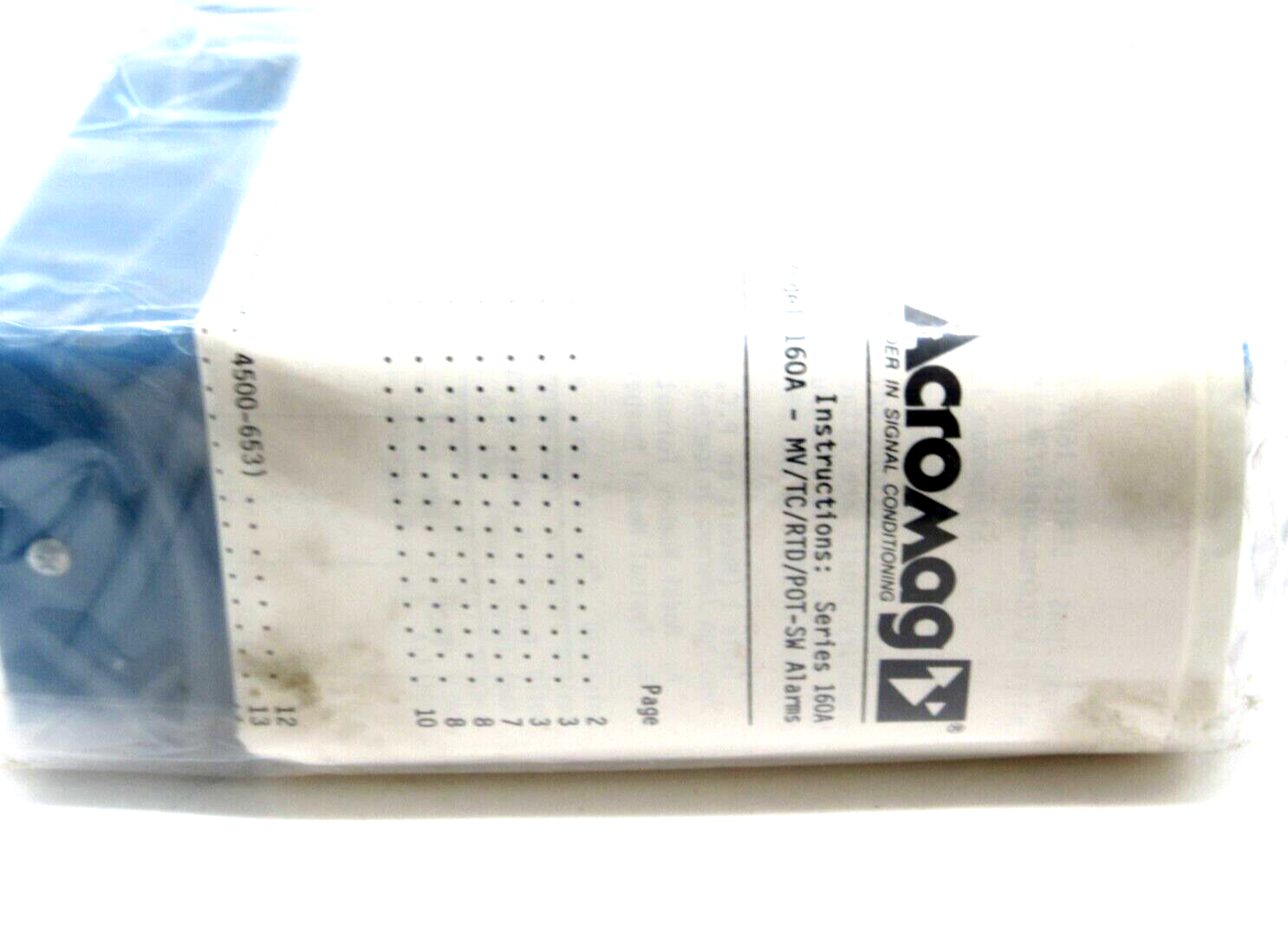 NEW ACROMAG 160A-T-SN-NP-1 ALARM RELAY 160ATSNNP1 - SB Industrial ...