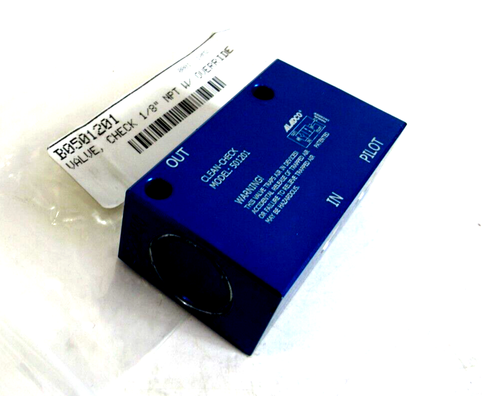 NEW ALADCO INC 501201 CLEAN-CHECK VALVE - SB Industrial Supply, Inc.