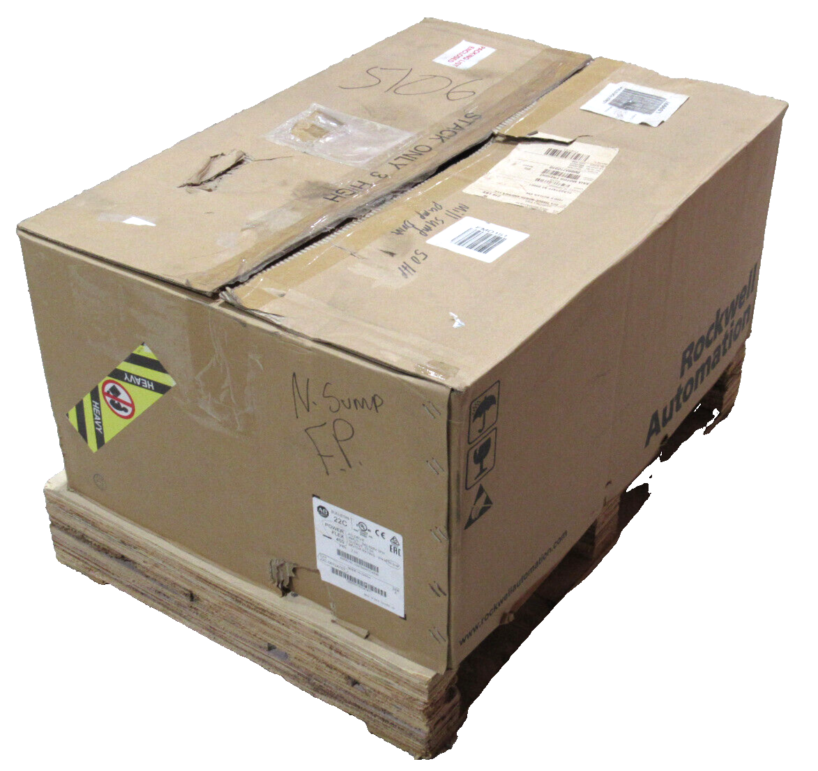 NEW ALLEN BRADLEY 22C-D072A103 POWERFLEX 400 50HP SER.A 22CD072A103 ...