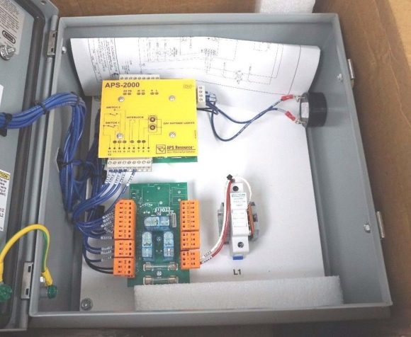 NEW APS RESOURCE 6008800 CONTROL PANEL APS 2000 REV. E 120V/1PH/60HZ ...