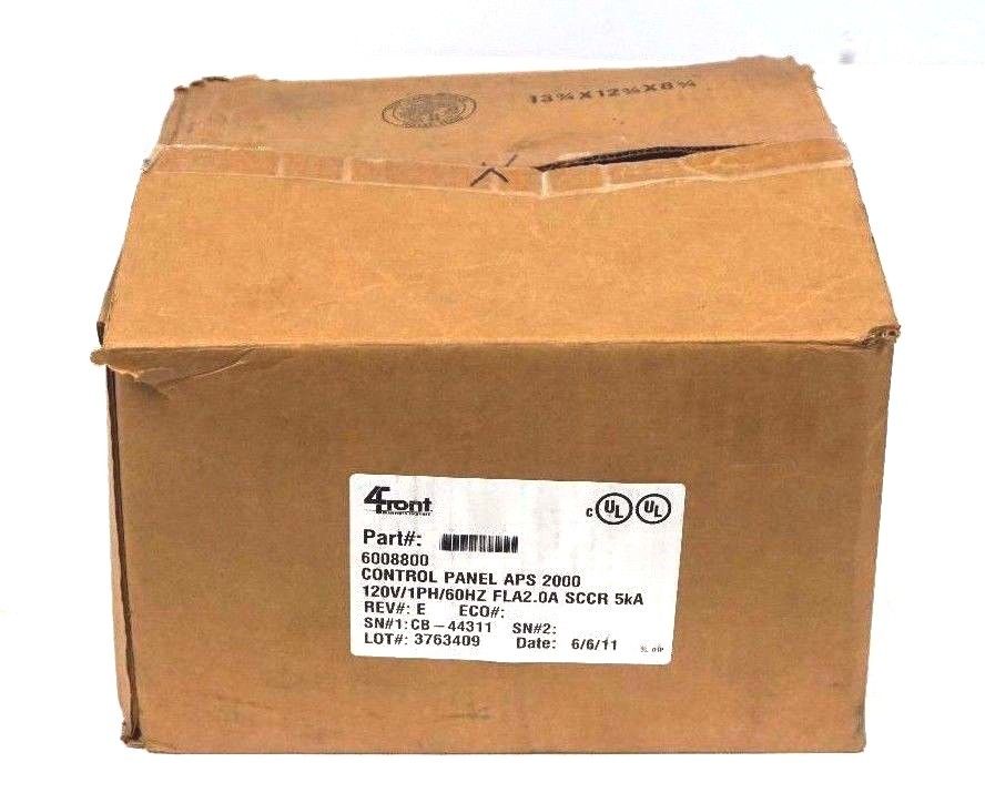 NEW APS RESOURCE 6008800 CONTROL PANEL APS 2000 REV. E 120V/1PH/60HZ ...