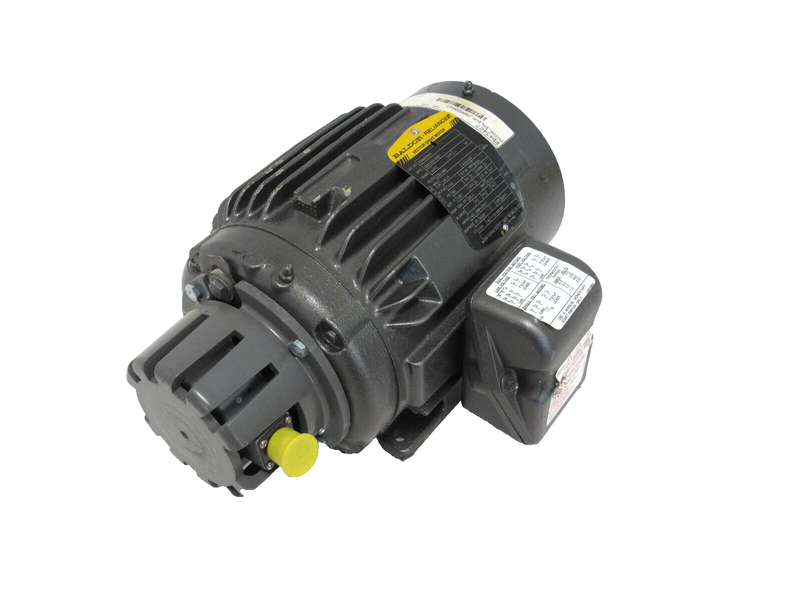 NEW BALDOR ZDNM3581T VECTOR DRIVE MOTOR 1HP 230/460V 143TC 1745RPM - SB ...