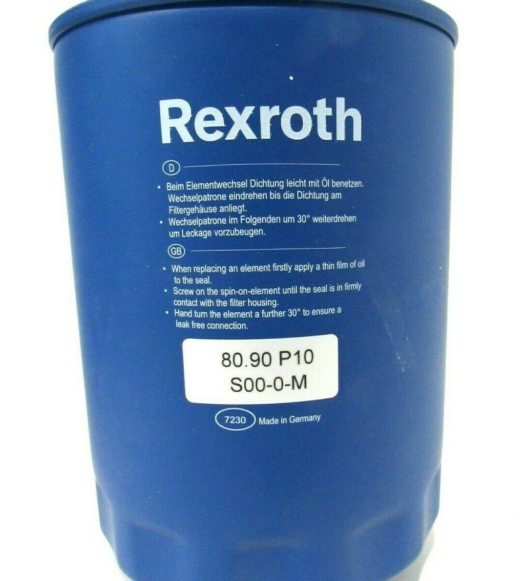 NEW BOSCH REXROTH R928016612 FILTER - SB Industrial Supply, Inc.