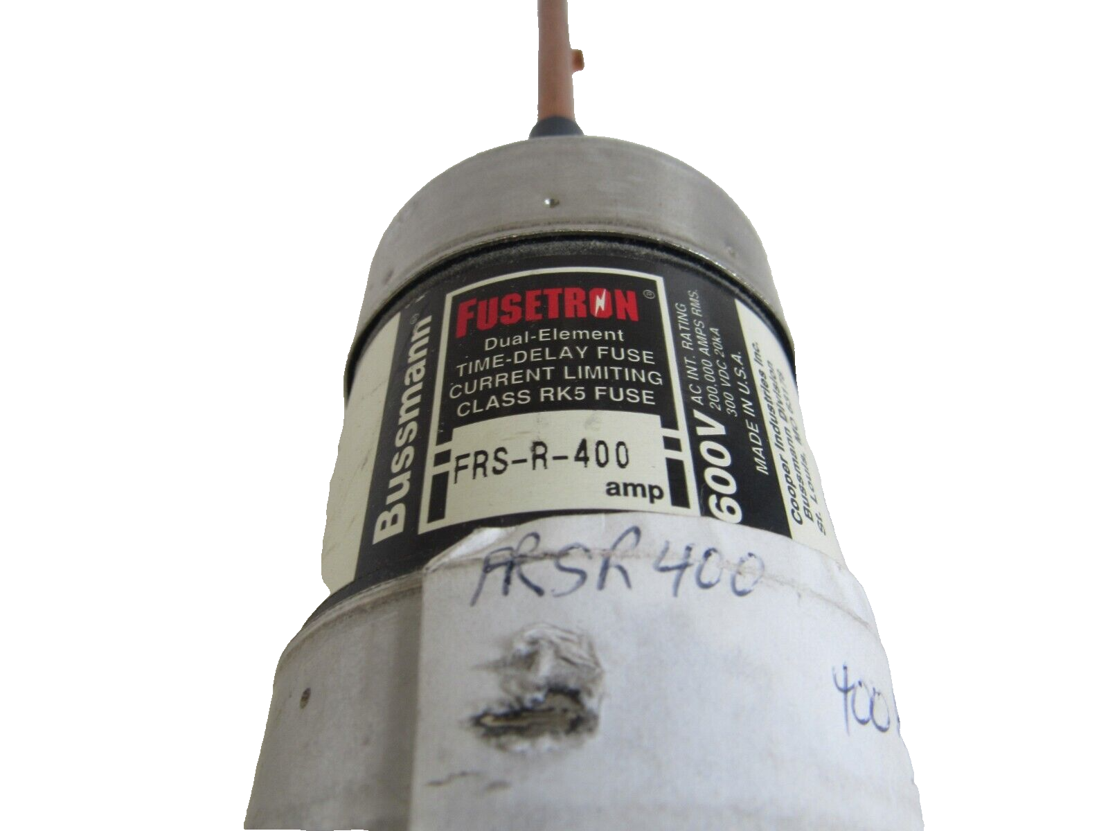 NEW BUSSMANN FRS-R-400 FUSE FRSR400 - SB Industrial Supply, Inc.