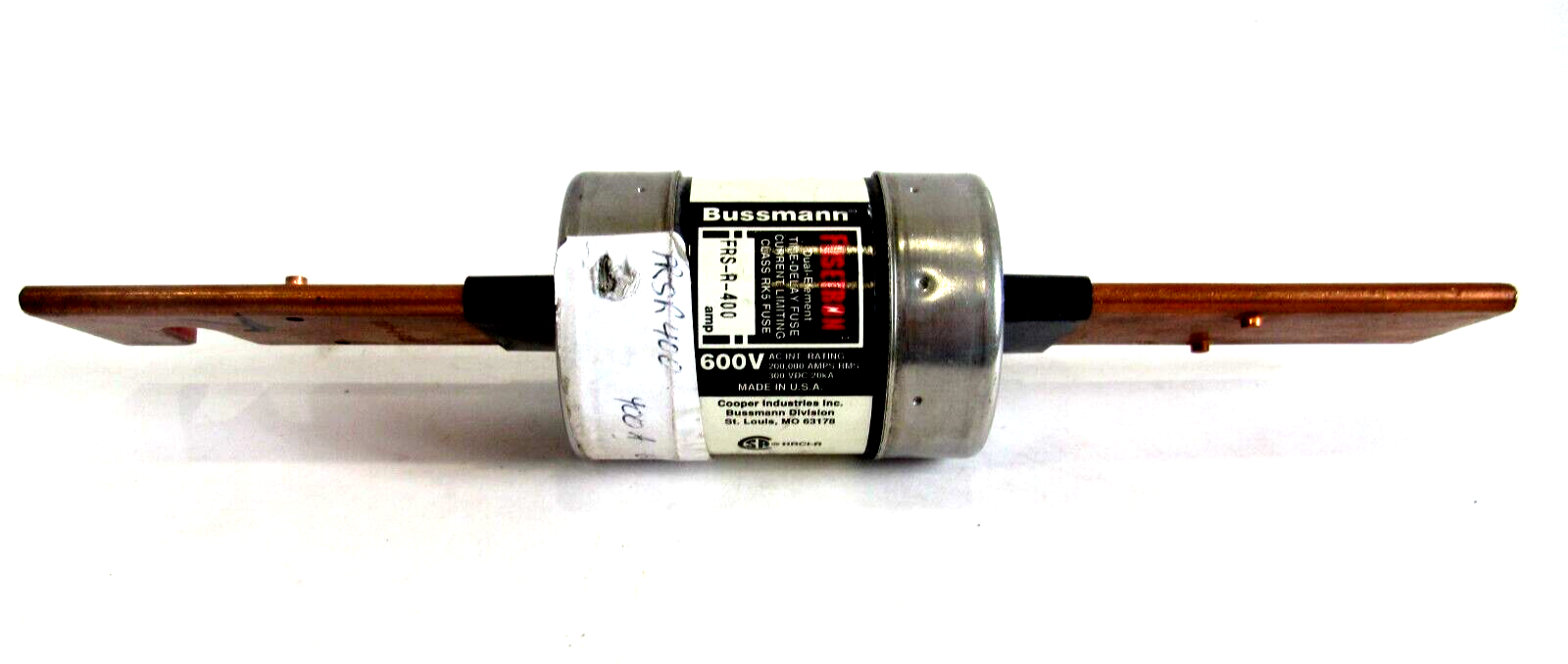 NEW BUSSMANN FRS-R-400 FUSE FRSR400 - SB Industrial Supply, Inc.
