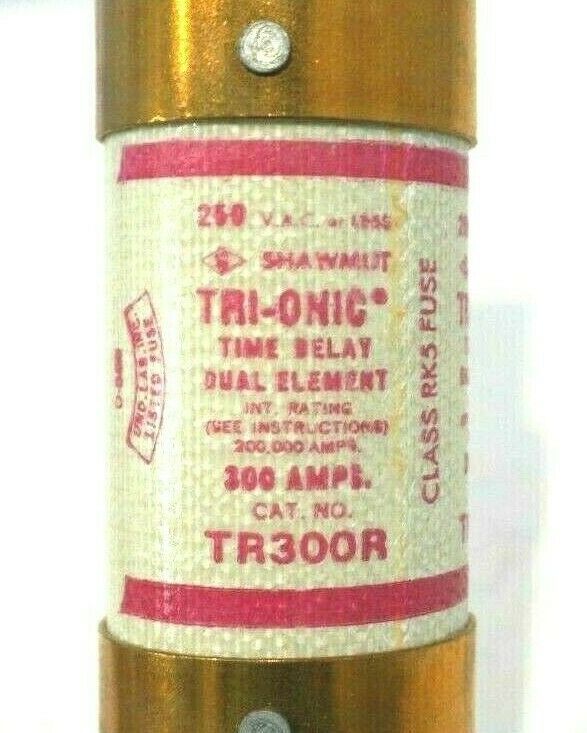 NEW BUSSMANN-TRIONIC TR300R FUSE - SB Industrial Supply, Inc.