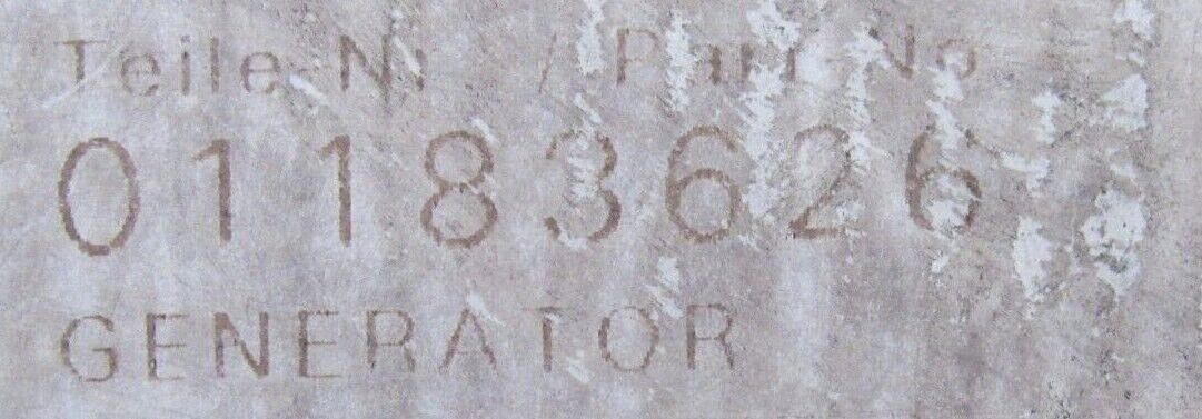 NEW DEUTZ 01183626 ALTERNATOR 28V 55A 11.204.040 - SB Industrial Supply ...