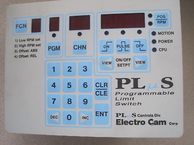 NEW ELECTRO CAM PROGRAMMABLE LIMIT SWITCH PS4000-10-048 - SB Industrial ...
