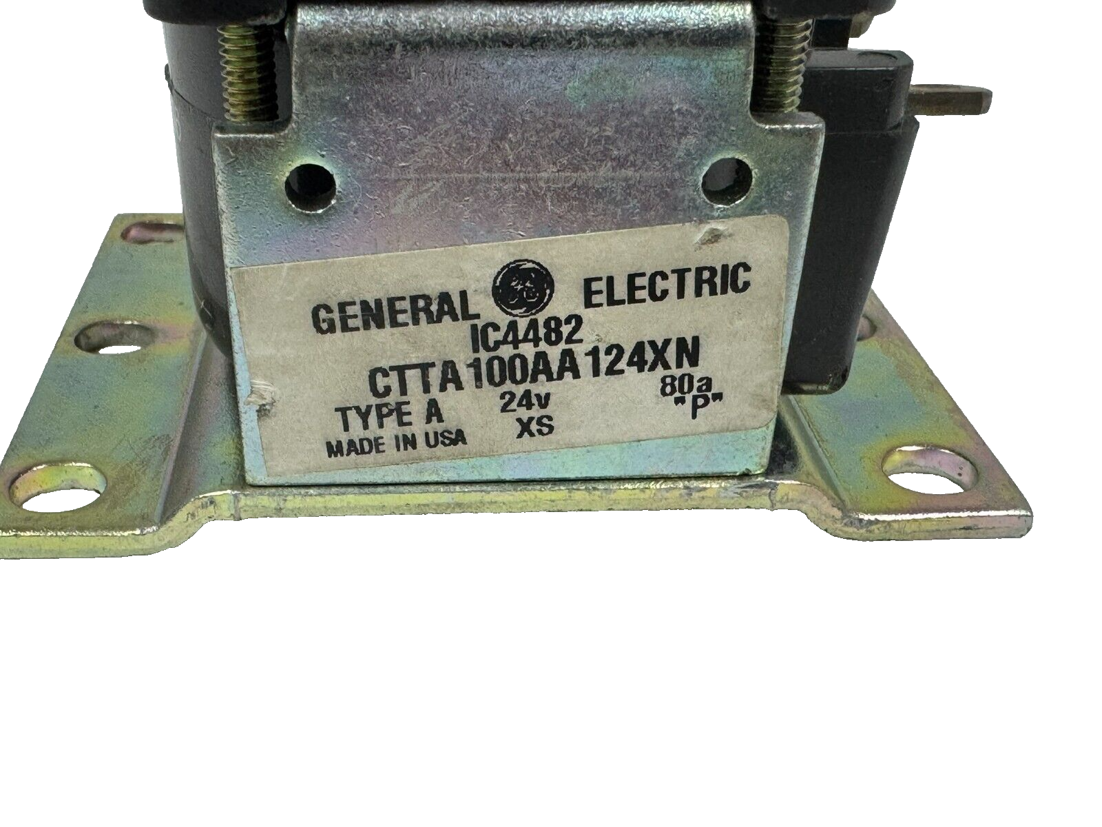 NEW GENERAL ELECTRIC IC4482-CTTA100AA124XN CONTACTOR 24V 80A - SB ...