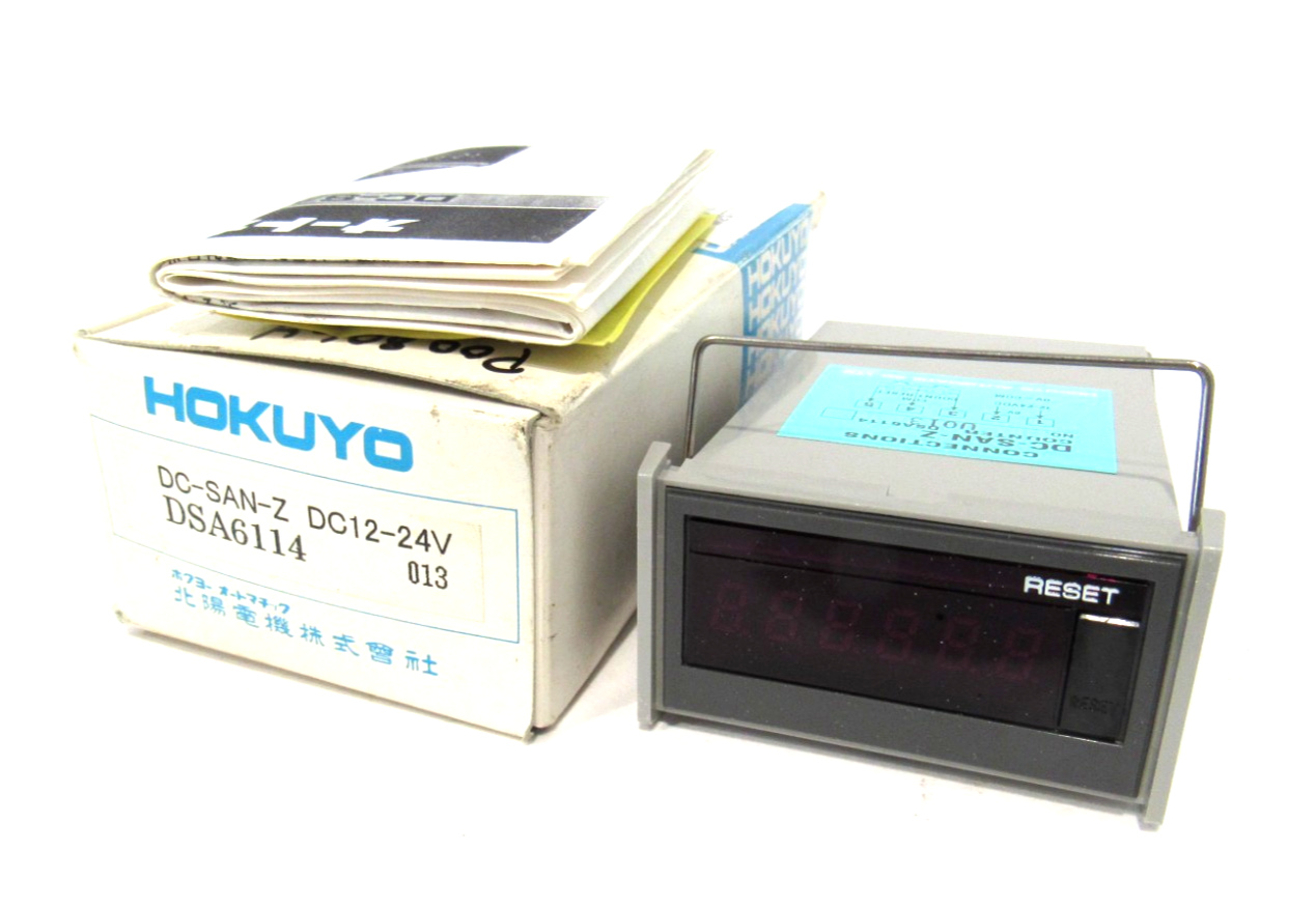 NEW HOKUYO DC-SAN-Z COUNTER DSA6114 DCSANZ - SB Industrial Supply, Inc.