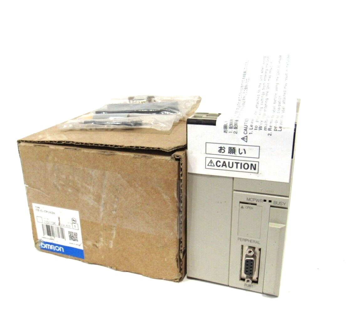 NEW OMRON CS1G-CPU42H CPU UNIT CS1GCPU42H - SB Industrial Supply, Inc.