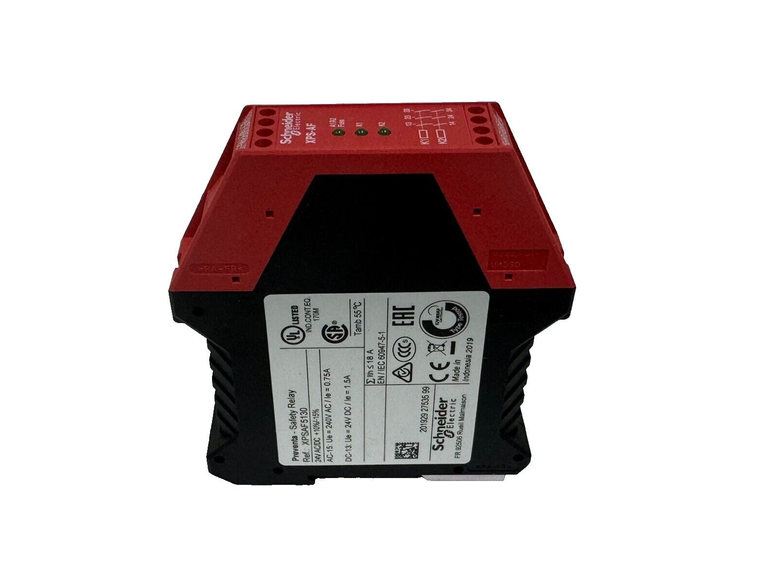 NEW SCHNEIDER ELECTRIC XPSAF5130 SAFETY RELAY 24VAC/DC XPS-AF - SB ...