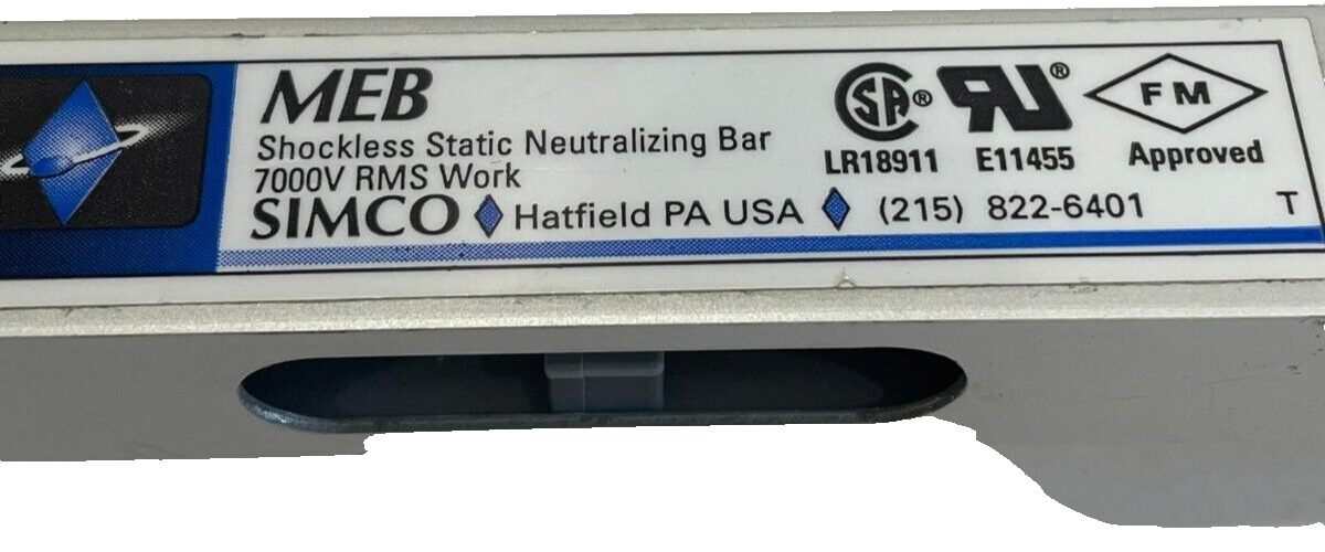NEW SIMCO MEB STATIC NEUTRALIZING BAR 7000V LR18911 - SB Industrial ...