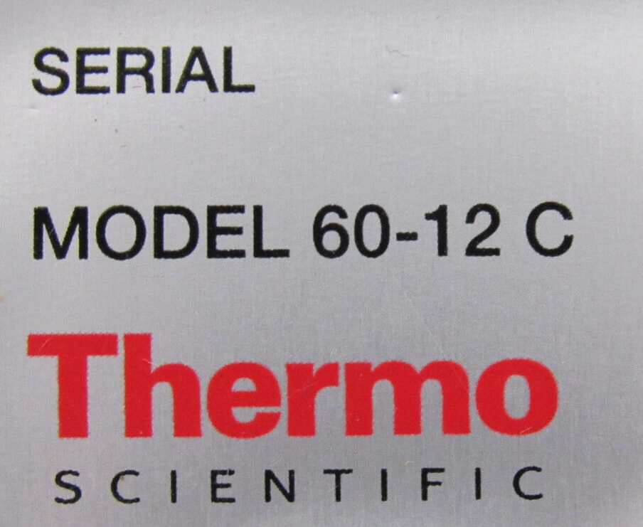 NEW THERMO SCIENTIFIC 6012C BELT SPEED SENSOR 60-12C - SB Industrial ...