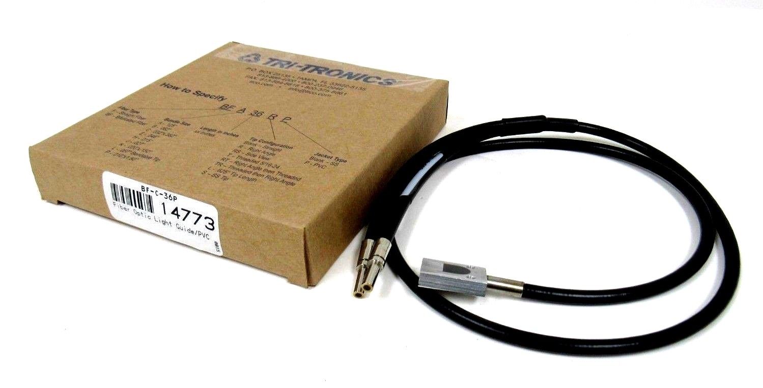 NEW TRI TRONICS BF-C-36P FIBER OPTIC LIGHT GUIDE BFC36P 14773 - SB ...