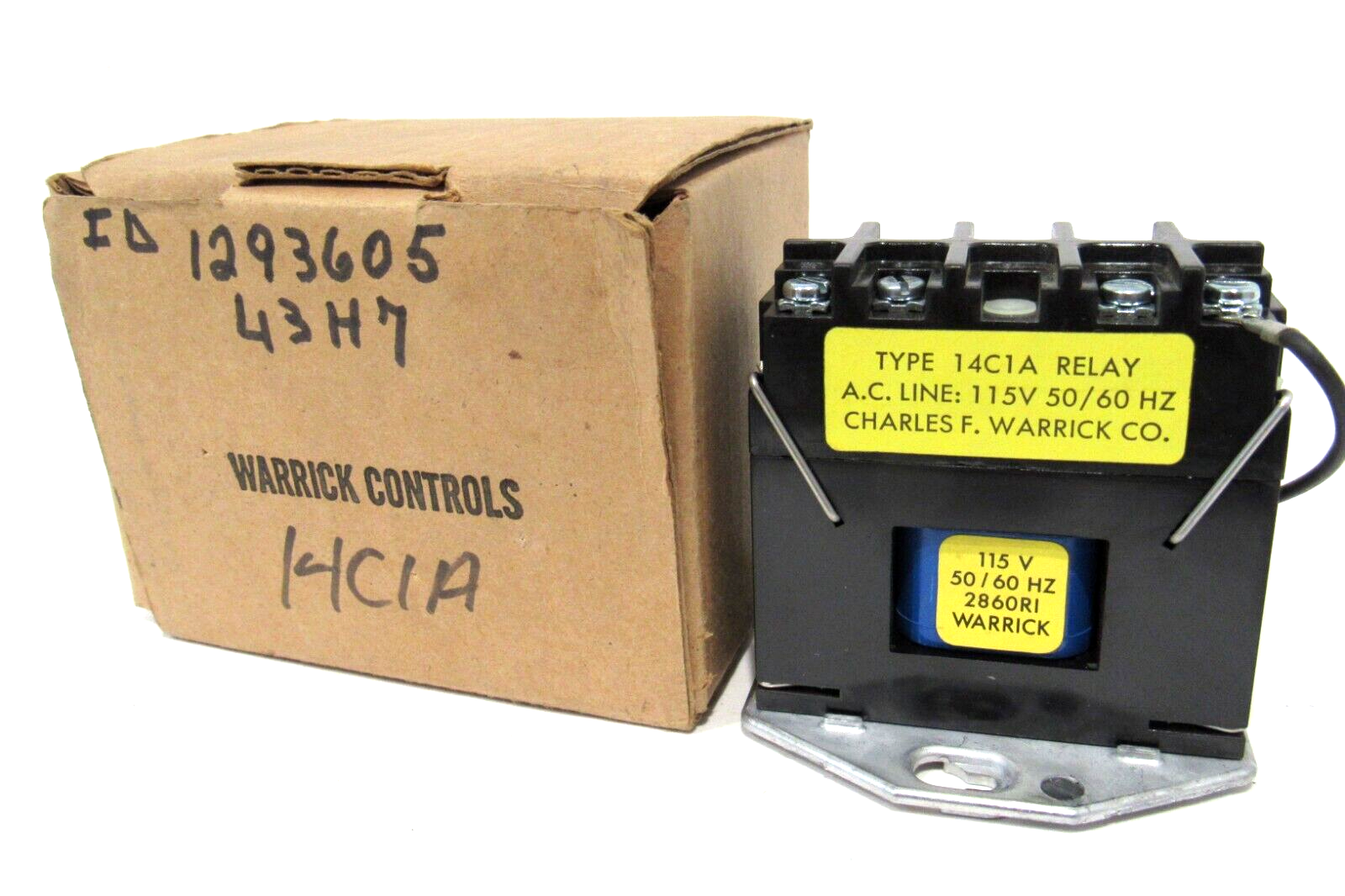 NEW WARRICK CONTROLS 14C1A RELAY - SB Industrial Supply, Inc.