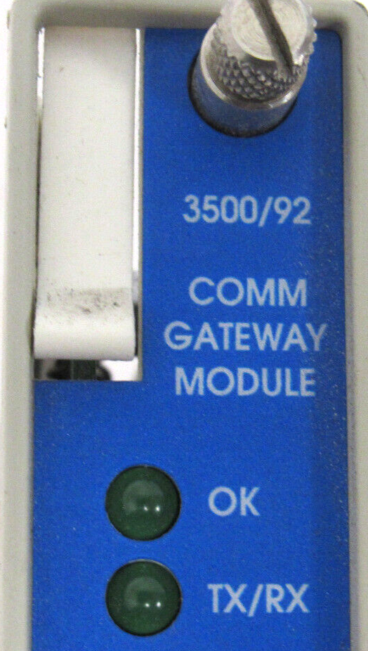 USED BENTLY NEVADA 3500/92 COMMUNICATION GATEWAY MODULE 136180-01 - SB ...