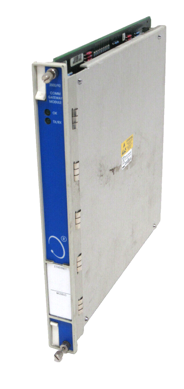 USED BENTLY NEVADA 3500/92 COMMUNICATION GATEWAY MODULE 136180-01 - SB ...