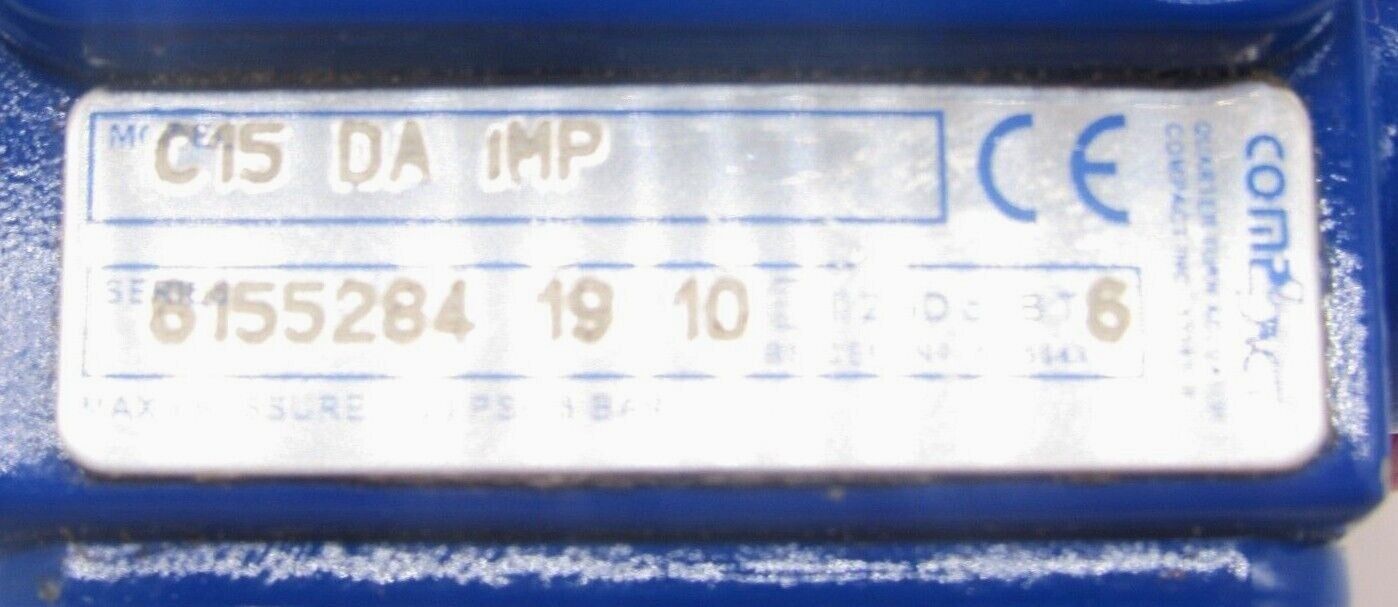 USED COMP 7 ACT 11 C15-DA-IMP ACTUATOR IMP C15DAIMP - SB Industrial ...