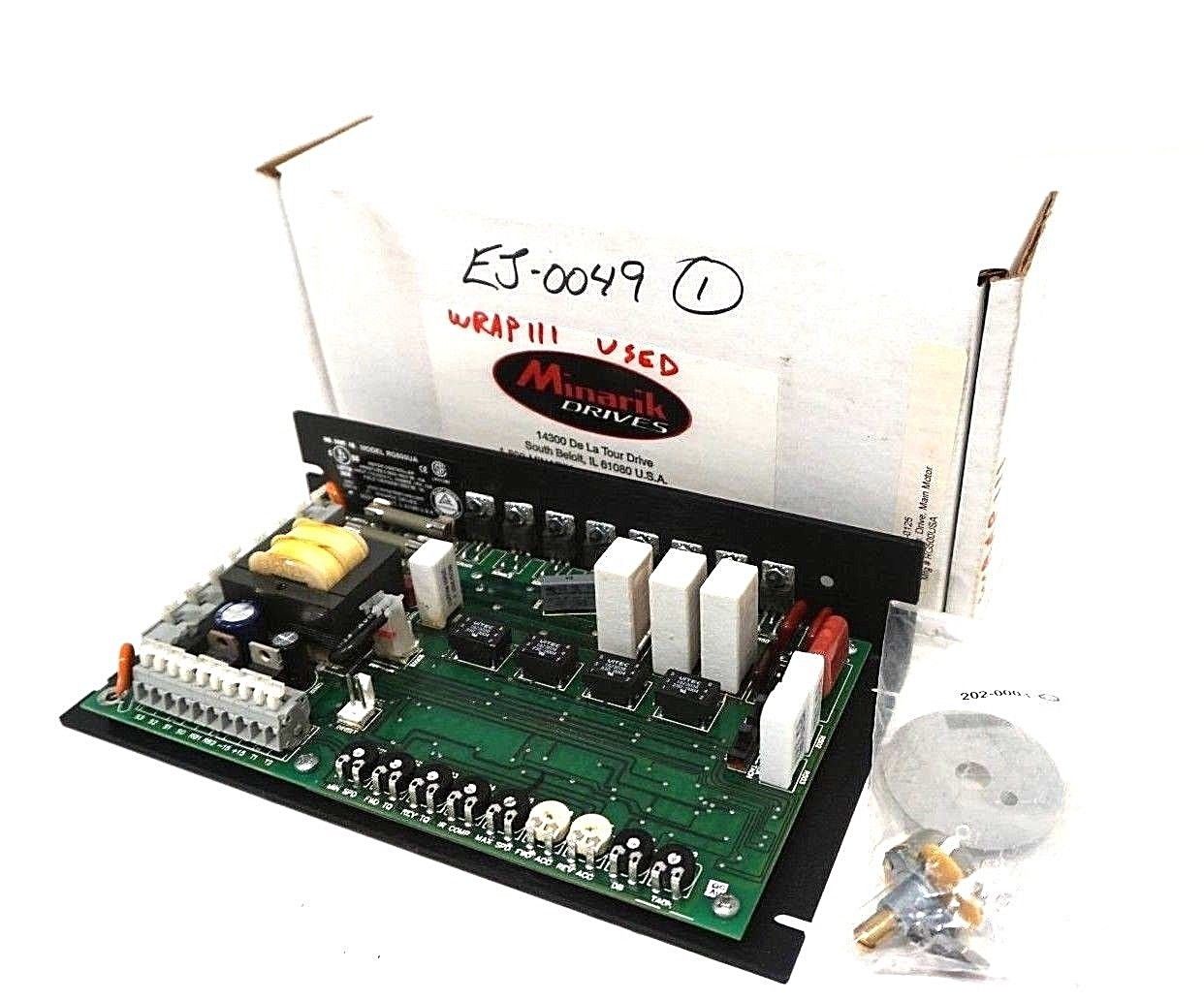 USED MINARIK RG500UA MOTOR CONTROLLER - SB Industrial Supply, Inc.