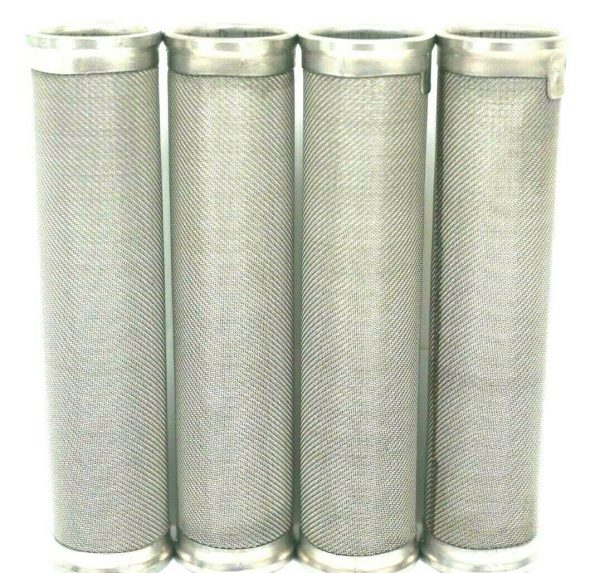 4 NEW NORDSON 161106 6 INCH STAINLESS STEEL FILTER SCREENS - SB ...