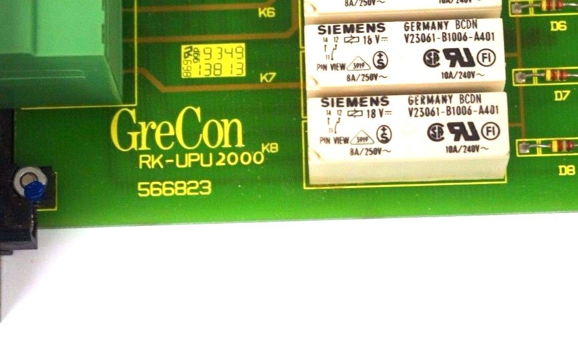 GRECON RK-UPU2000 PC BOARD 566823 - SB Industrial Supply, Inc.