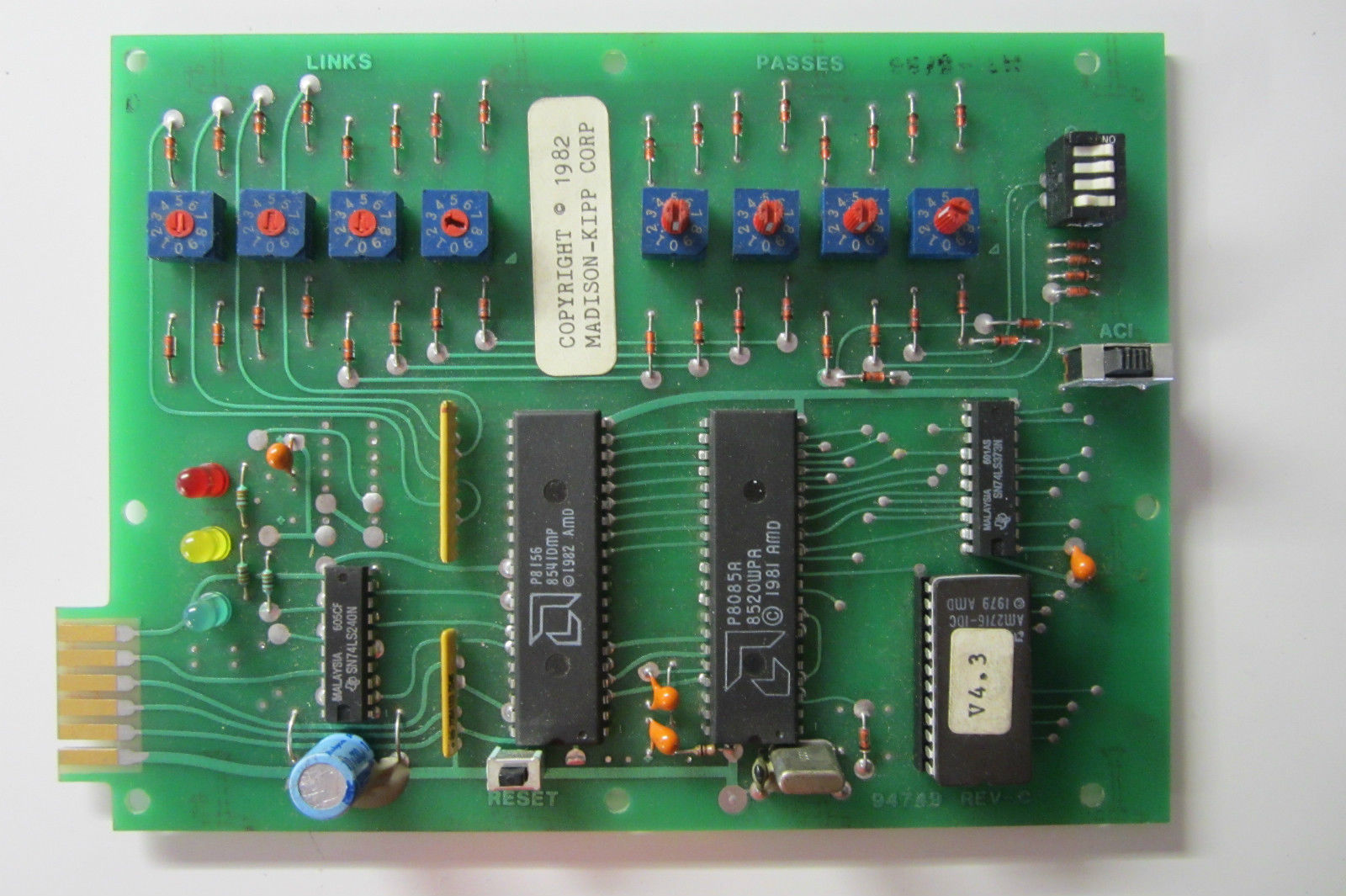 USED MADISON-KIPP 94749 REV. C BOARD - SB Industrial Supply, Inc.