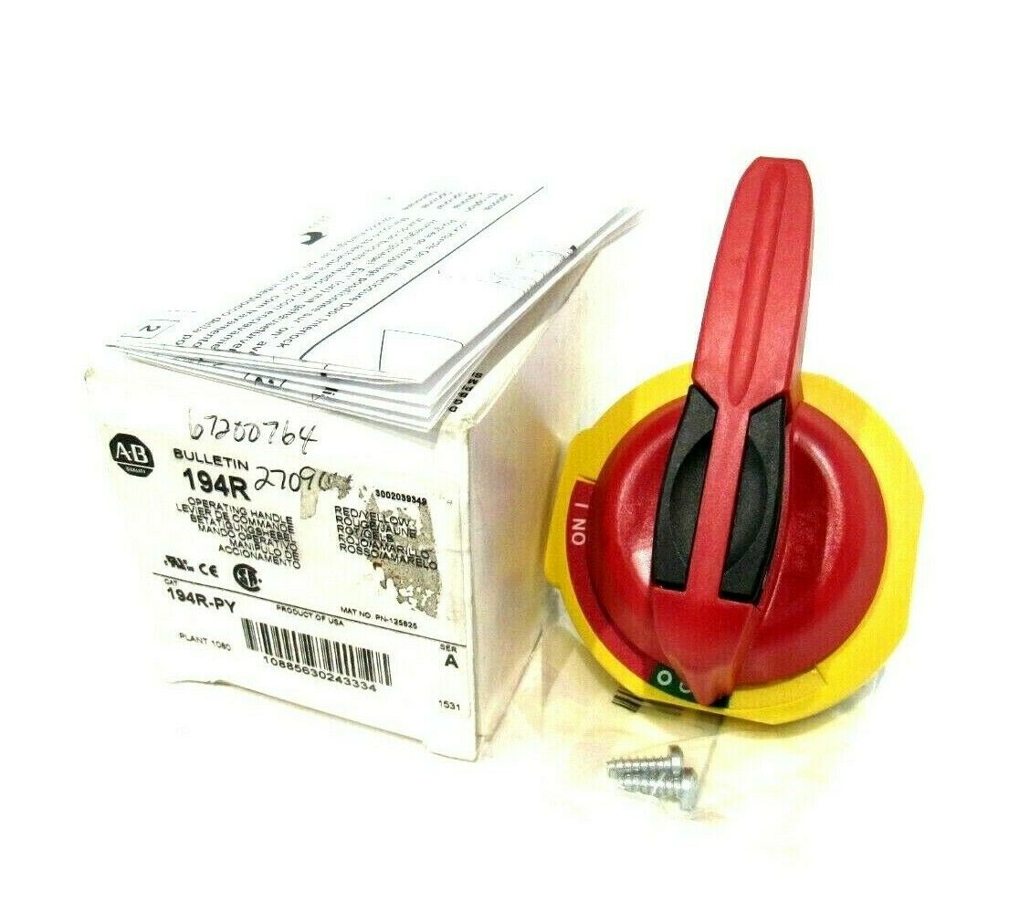 NEW ALLEN BRADLEY 194R-PY OPERATING HANDLE SER.A 194RPY - SB Industrial ...