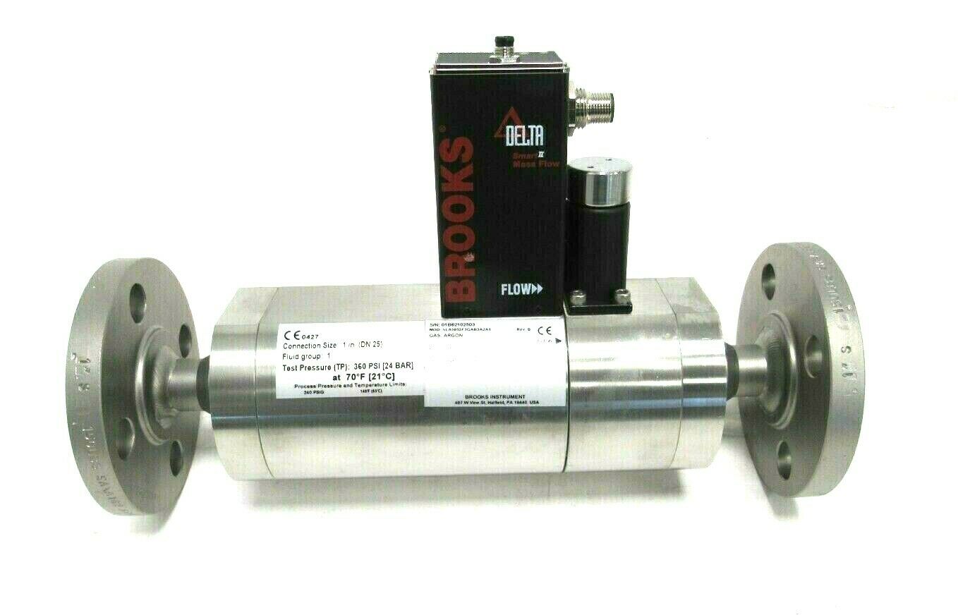 NEW BROOKS INSTRUMENTS SLA5853F3GAB3A2A1 FLOW CONTROL ARGON 1" WCU74686 ...