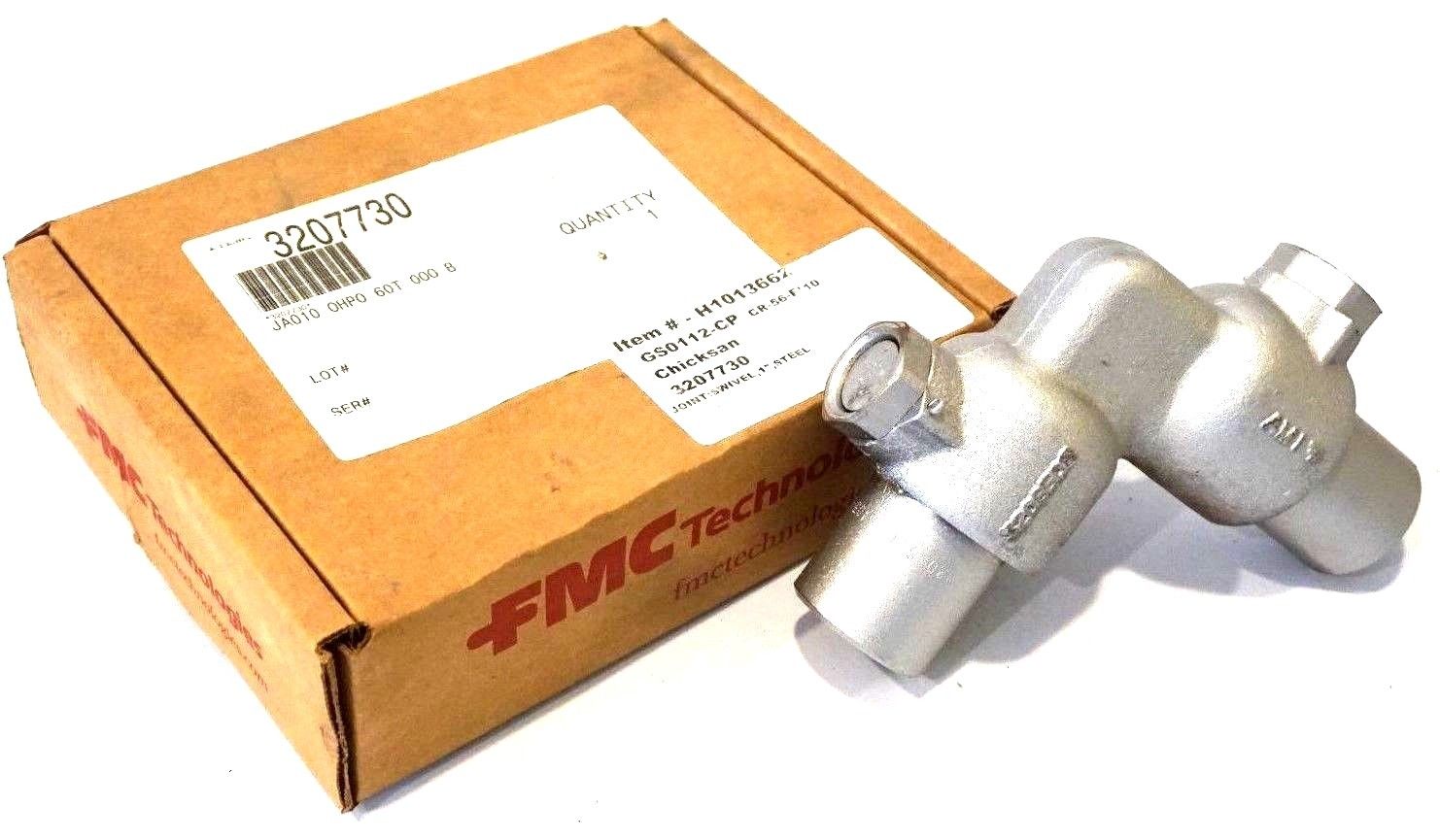 NEW FMC TECHNOLOGIES H1013662 STEEL SWIVEL JOINT 1'' - SB Industrial ...