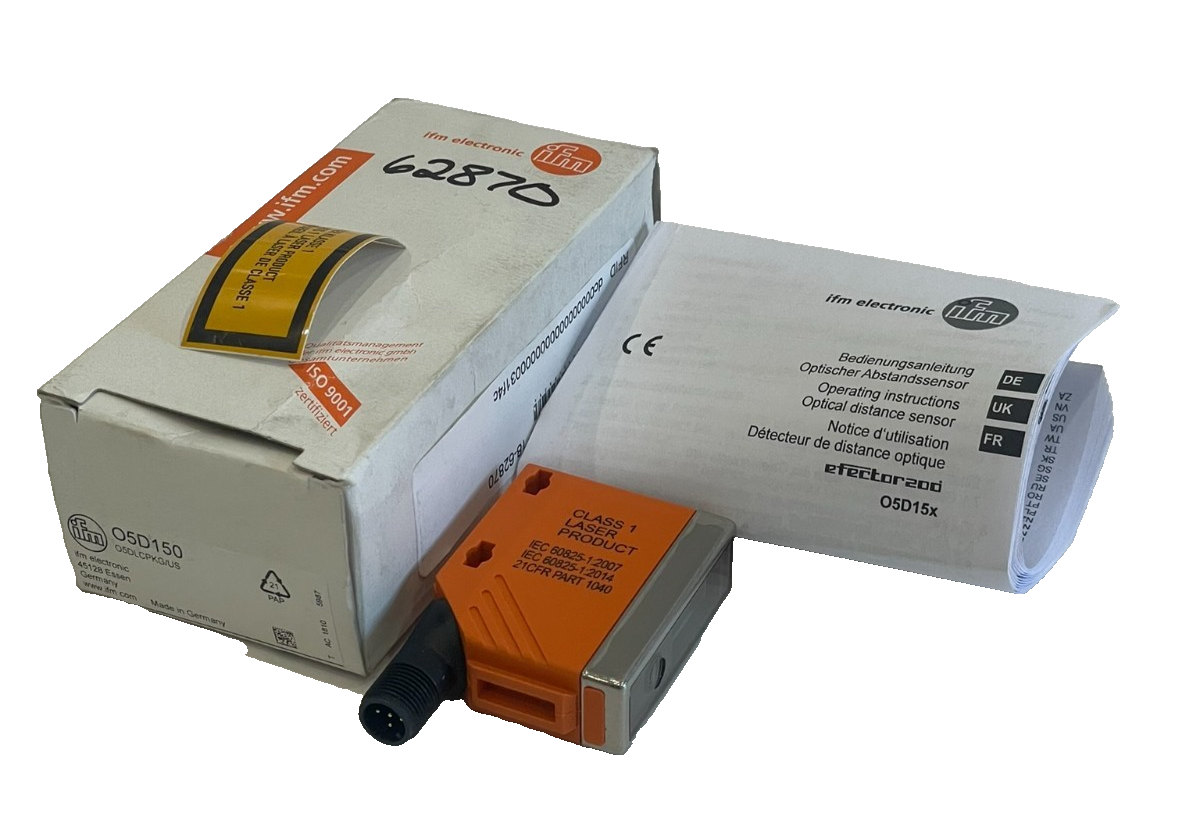 NEW IFM O5DLCPKG/US-O5D150 PHOTOELECTRIC SENSOR O5DLCPKGUSO5D150 - SB ...