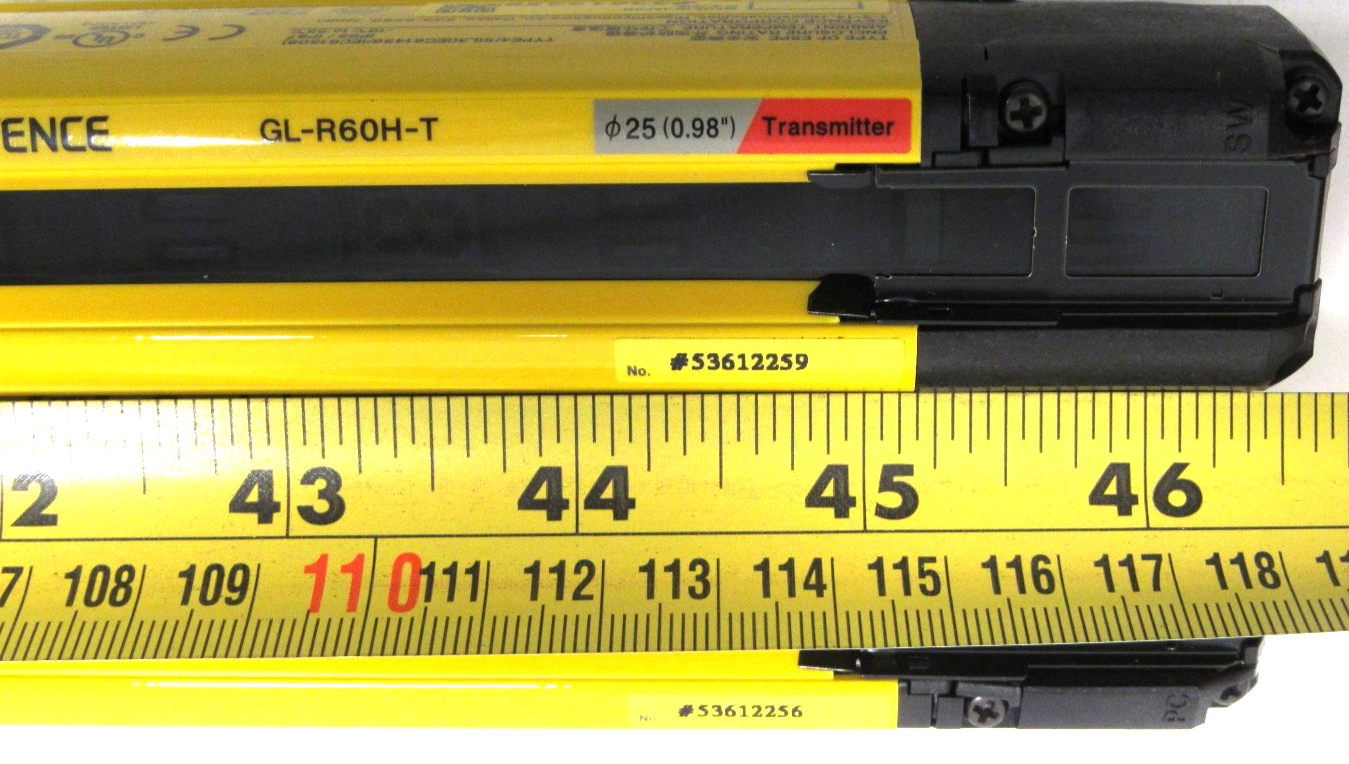 NEW KEYENCE GL-R60H LIGHT CURTAIN SET GL-R60H-T GL-R60H-R GLR60H - SB ...