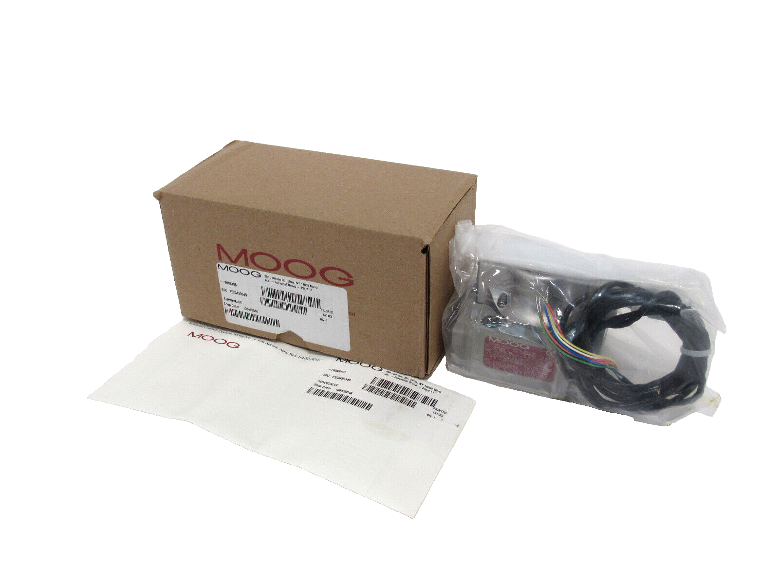 NEW MOOG 760K645C SERVO VALVE - SB Industrial Supply, Inc.