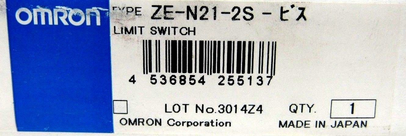 NEW OMRON ZE-N21-2S-EX LIMIT SWITCH ZEN212SEX ZE-QA2-2S - SB Industrial ...