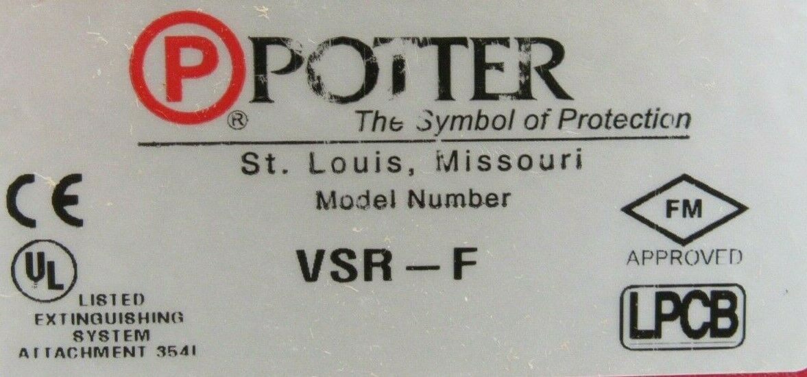NEW POTTER 1113008 FLOW SWITCH VSR-F 8 INCH - SB Industrial Supply, Inc.