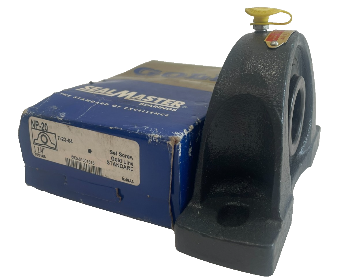 NEW SEALMASTER NP-20 PILLOW BLOCK BEARING 1 1/4" NP20 - SB Industrial ...