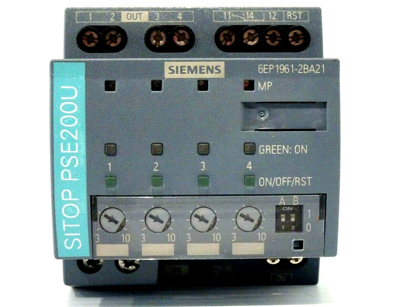 NEW SIEMENS 6EP 1961-2BA21 SELECTIVITY MODULE 6EP19612BA21 - SB ...