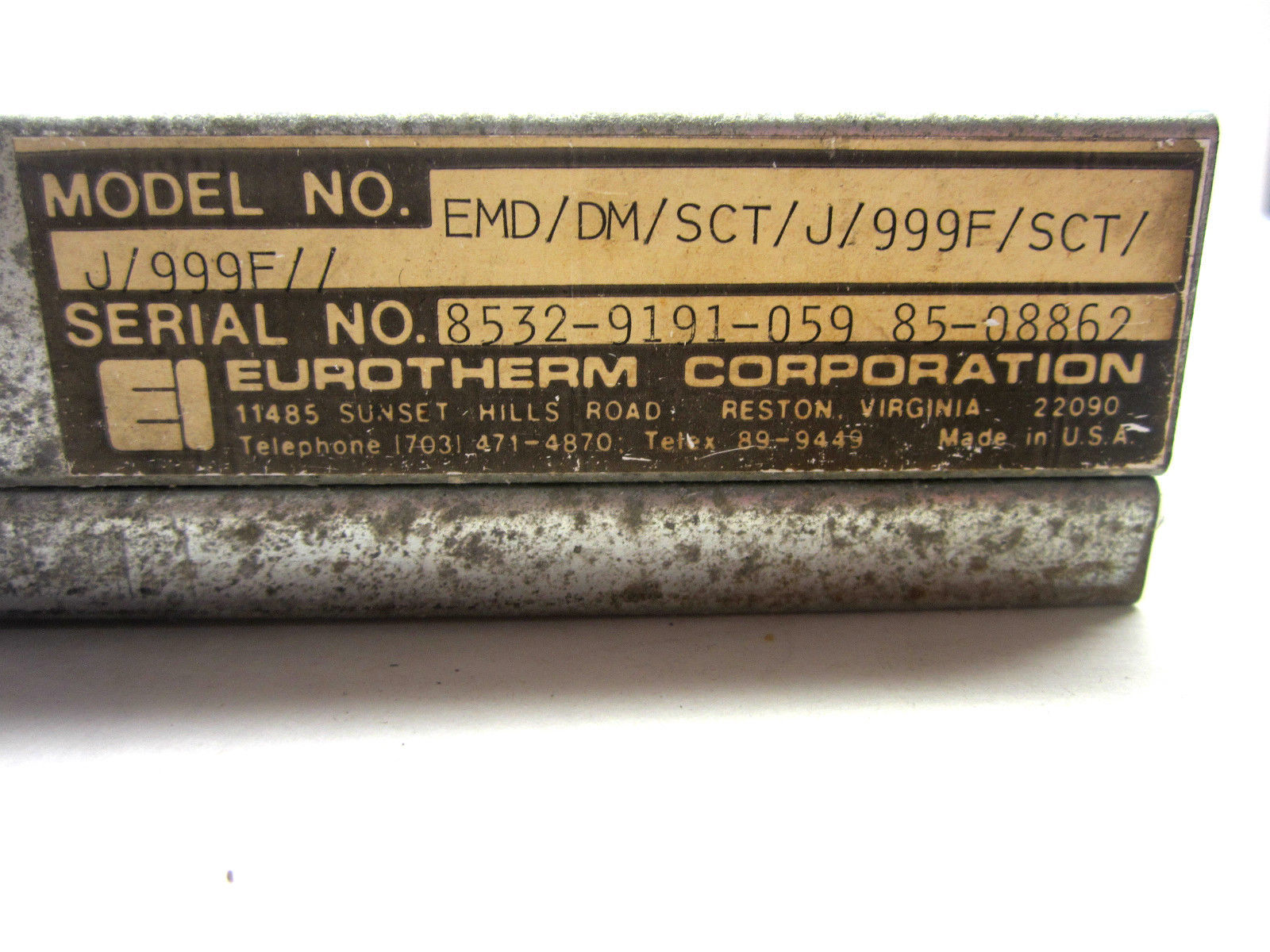 Eurotherm EMD/DM/SCT/J/99F/SCT/J/999F// PC Module EMDDMSCTJ99FSCTJ999F ...