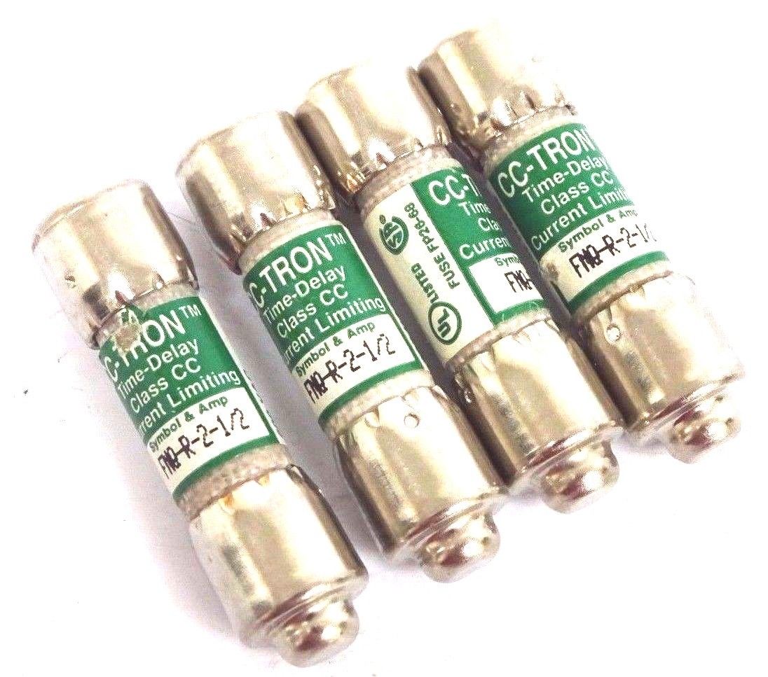 LOT OF 4 NEW COOPER BUSSMANN FNQ-R-2-1/2 FUSES – SB Industrial Supply, Inc.