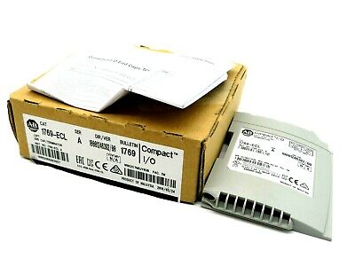 NEW ALLEN BRADLEY 1769-ECL LEFT END / CAP TERMINATOR SER.A 1769ECL - SB ...