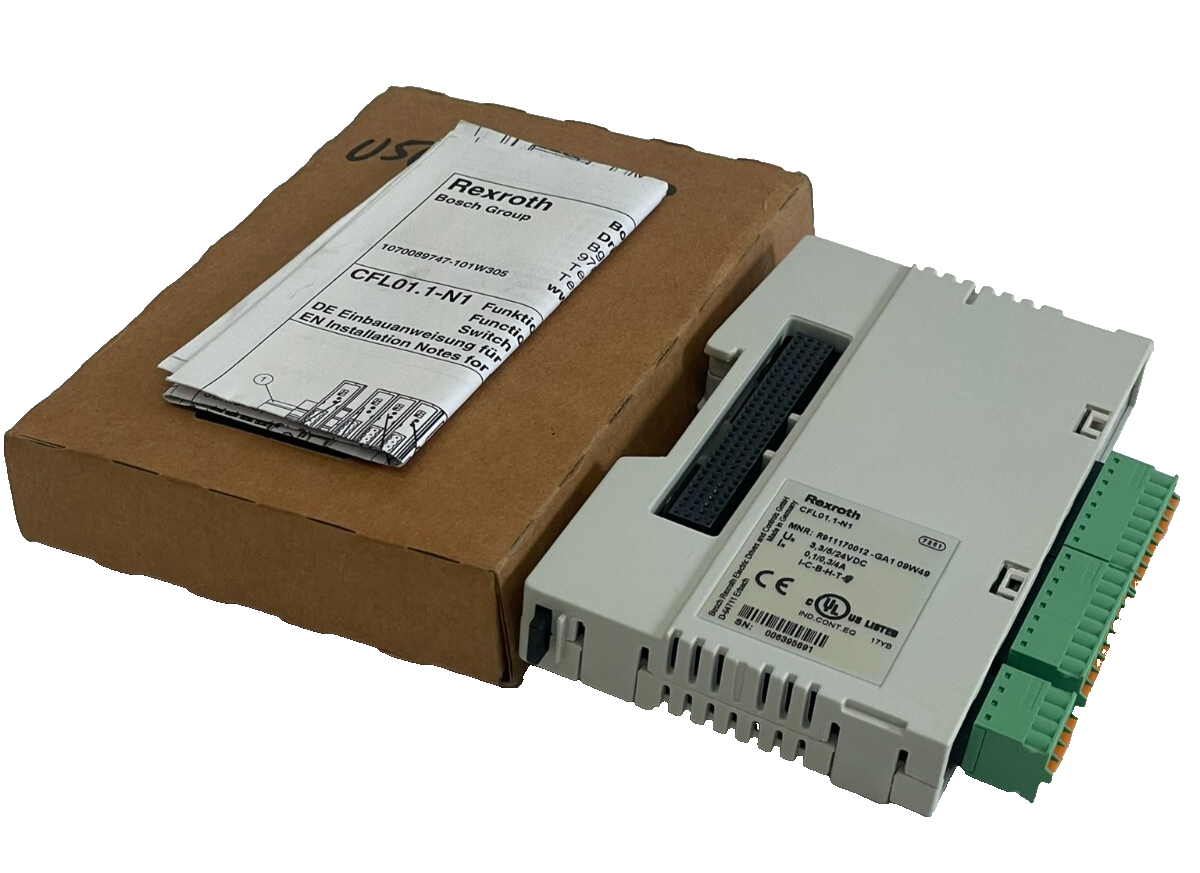 NEW BOSCH REXROTH R911170012 GA1 PROGRAMABLE SWITCH CFL01.1-N1 - SB ...