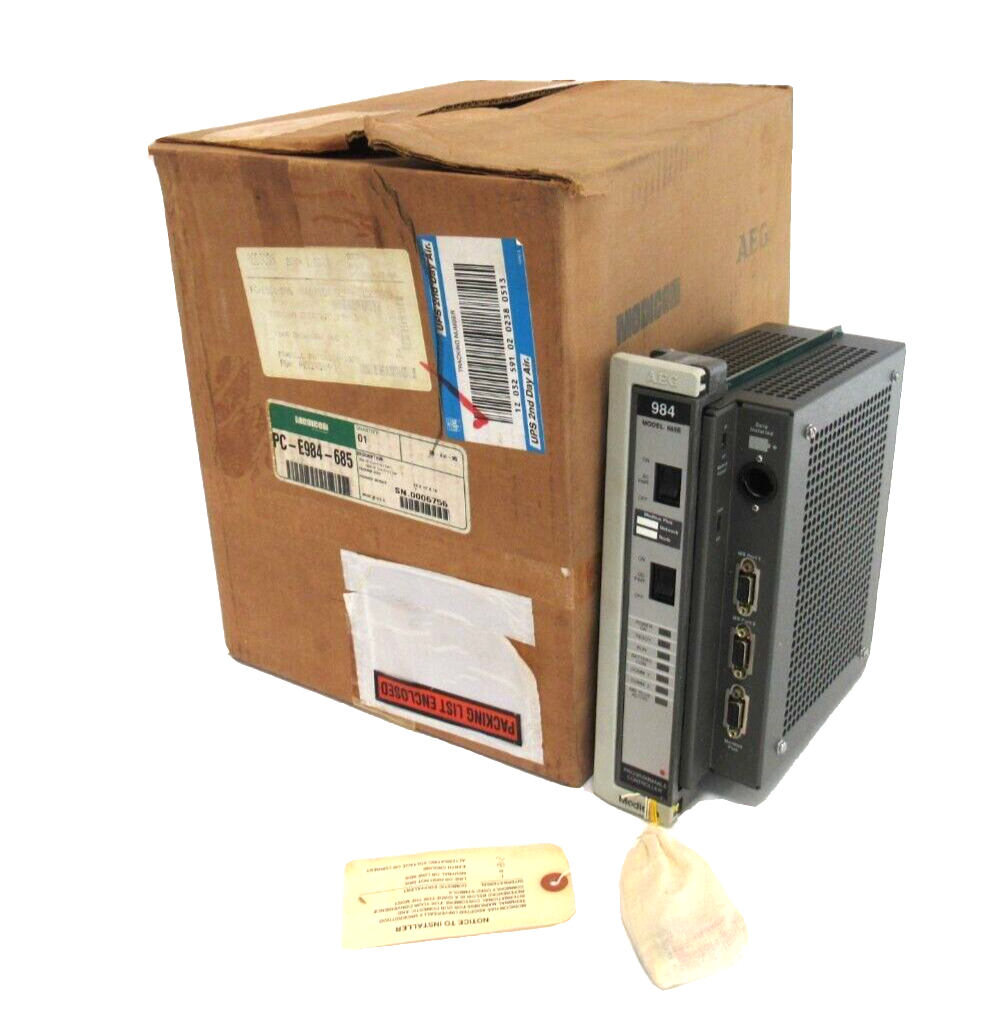 NEW MODICON PC-E984-685 PROGRAMMABLE CONTROLLER PCE984685 - SB ...