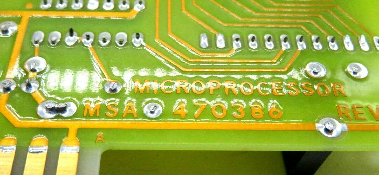 NEW MSA 470388 MICROPROCESSOR 470386 REV 1 - SB Industrial Supply, Inc.