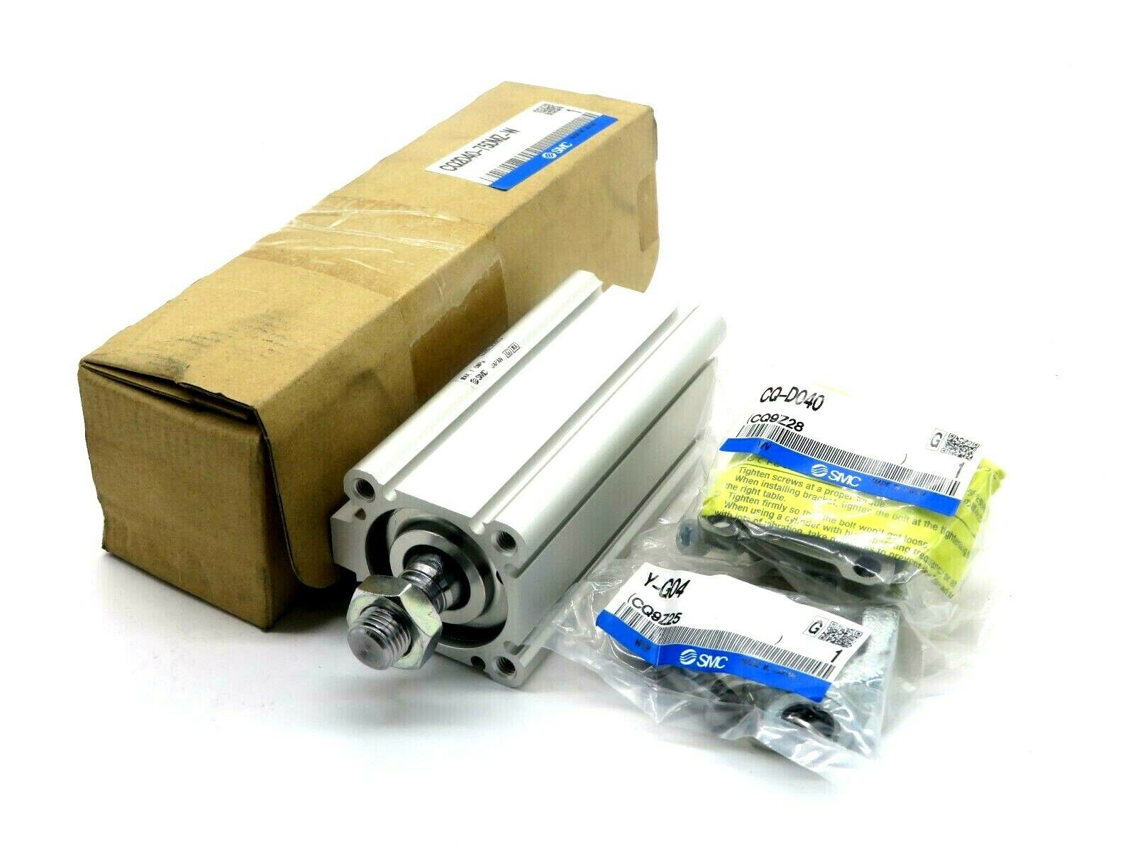 NEW SMC CQ2D40-75DMZ-W COMPACT CYLINDER CQ2D4075DMZW - SB Industrial ...