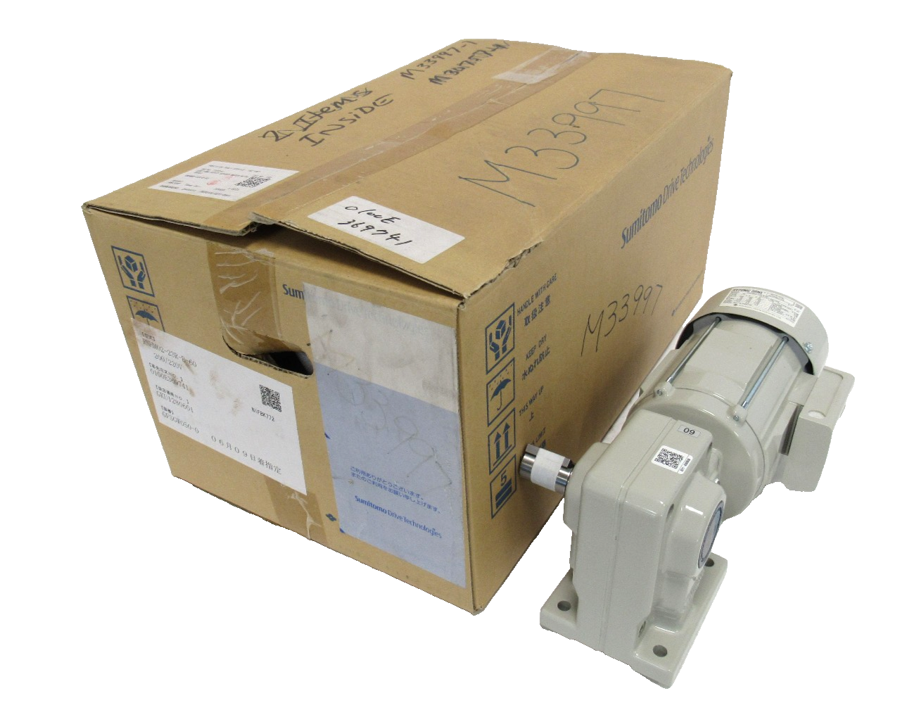 NEW SUMITOMO RNHM02-23R-B-60 GEAR REDUCER 60:1 RNHM0223RB60 - SB ...