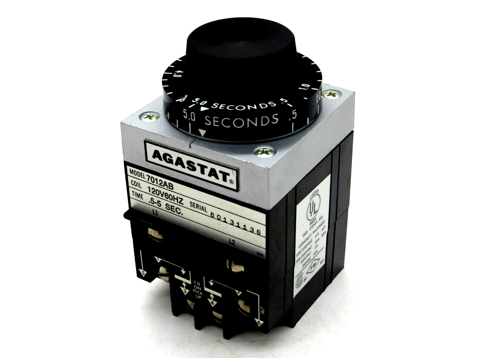NEW TE CONNECTIVITY AGASTAT 7012AB TIME DELAY RELAY - SB Industrial ...