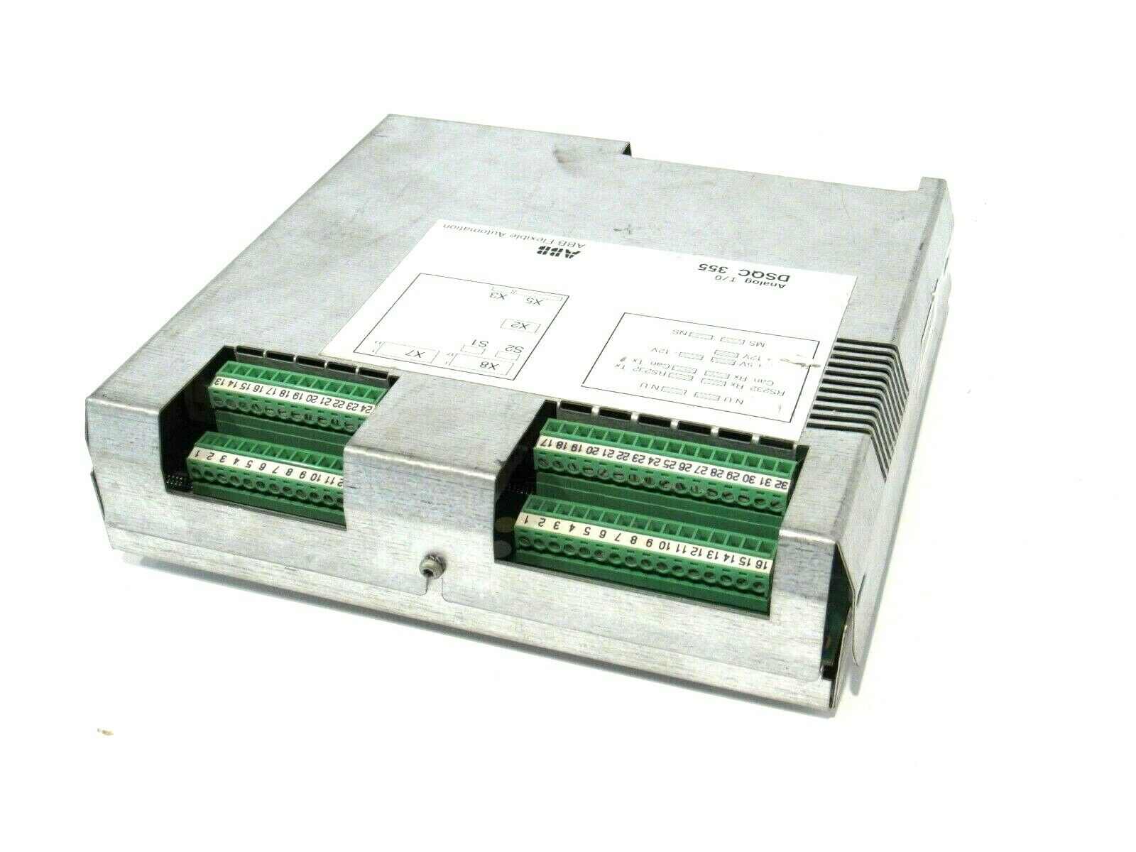 USED ABB DSQC-355 ANALOG I/O 3HNE 00554-1 /05 DSQC355 3HNE00554105 - SB ...